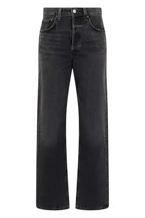 AGOLDE Straight Cut Denim Jeans For - Black