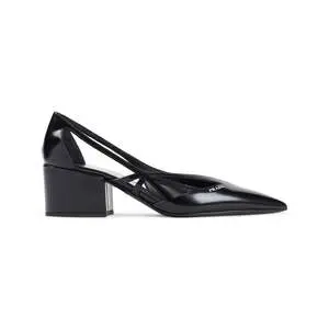 Prada 55mm Debossed-logo Pumps - Black