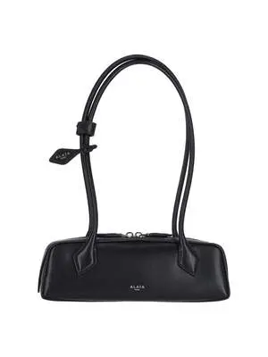 Alaïa ALAIA Le Teckel Small Bag In Goatskin Black