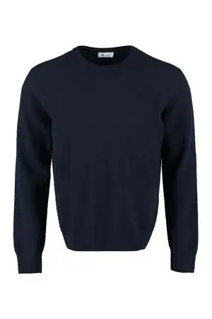 THE ALPHABET The Alphabet Knit Wool And Cashmere Pullover - Blue