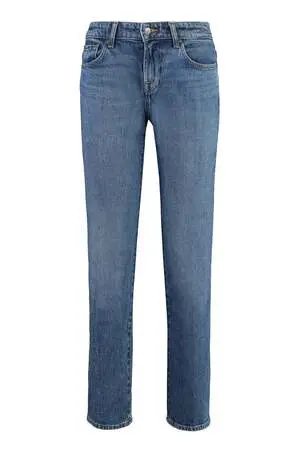 7 For All Mankind Calie Straight-leg Jeans - Denim