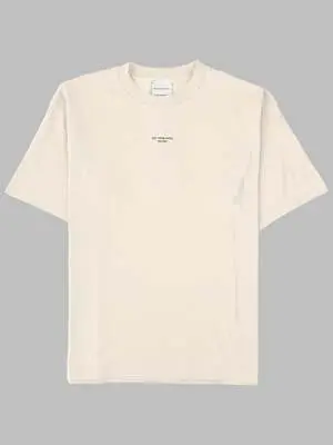 Drole De Monsieur Graphic Slogan T-shirt - Ivory