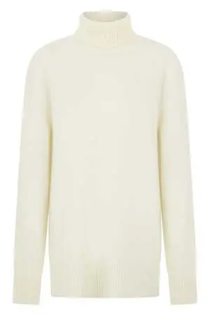 TOTÊME Totême Ribbed Cashmere Turtleneck Sweater