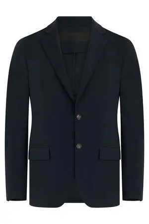 RRD Single-breasted Straight-cut Jacket With Central Button - Blue