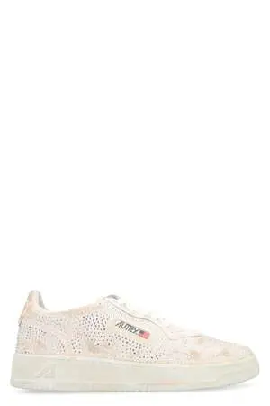 AUTRY Low-top Suede Medalist Sneakers - White
