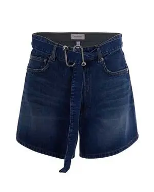 Sportmax Denim Belted Trousers - Blu Notte