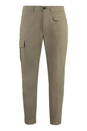DONDUP Robin Cotton Trousers - Khaki