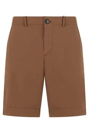 RRD Straight-cut Technical Fabric Bermuda Shorts For - Brown