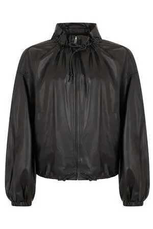 MARANT ETOILE Skin-effect Jacket With Panel Detail - Black