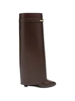 Givenchy Stylish Calf Leather Ankle Boots For - Marrone