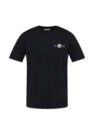 Moncler Logo T-shirt - Black