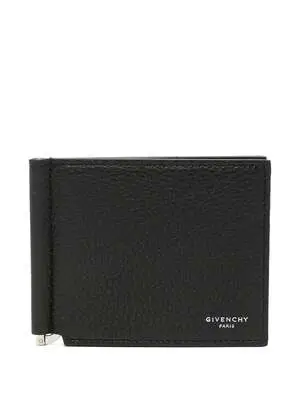 Givenchy Bill Clip Mini 8-card Wallet - Black
