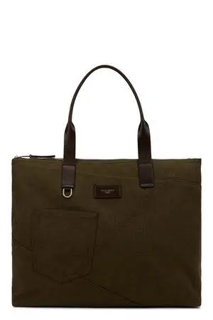 Dolce & Gabbana Adamo Patchwork Shopping Tote Bag With Handles, 35 X 40 X 13 Cm - Green