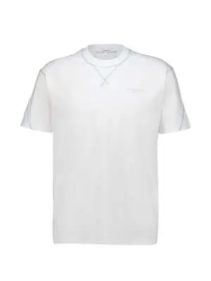 Givenchy Contrasted Stitch T-shirt For