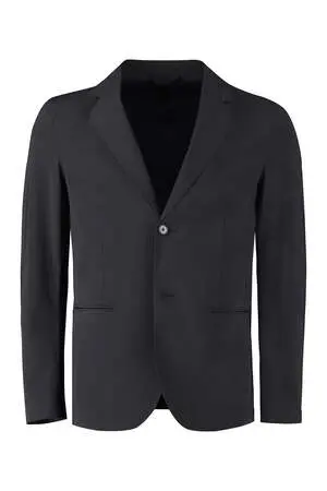 THE ALPHABET Single-breasted Two-button Jacket - Black