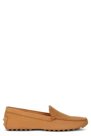 TOD`S Suede Moccasin Loafers - Brown