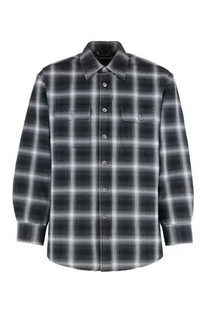 Our Legacy Check Cotton Long-sleeve Shirt