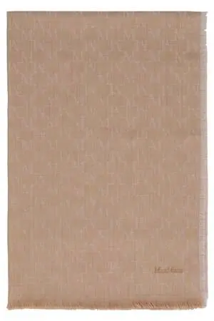 Max Mara Magico Virgin Wool Stole 70x209 Cm