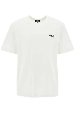 A.p.c. Boxy Petit Cotton Crew-neck T-shirt - Ivory