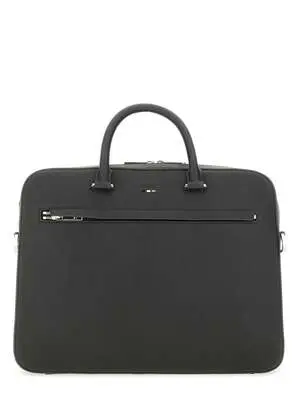 BOSS Document Crossbody Bag - Black