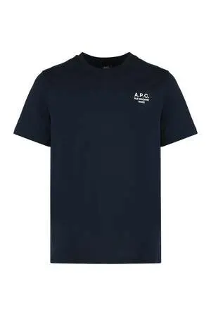 A.p.c. Standard Cotton Crew-neck T-shirt - Blue