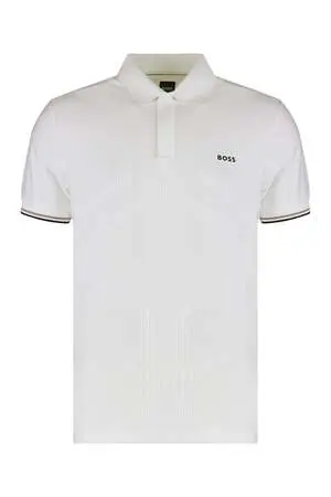 BOSS Slim Fit Polo In Technical Fabric