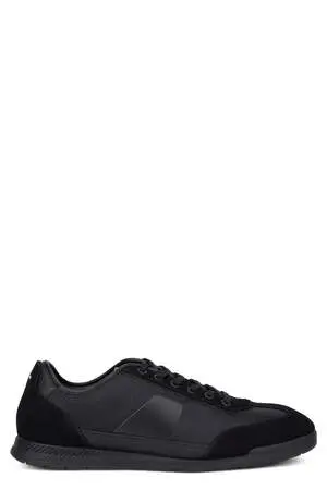 BOSS Nitan Low-top Technical Fabric Sneaker - Black
