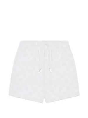 Casablanca Floral Trim Classic Shorts - White