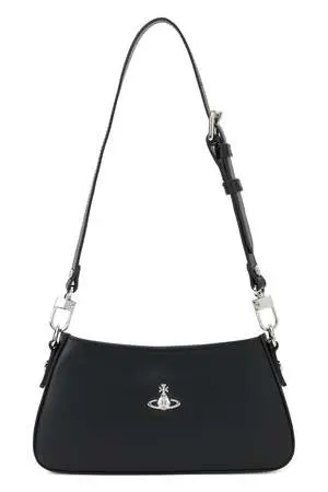VIVIENNE WESTWOOD Orb Mini Shoulder Handbag - Black