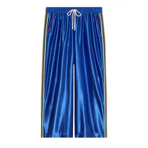 Gucci Designer Straight-leg Pants - Bluette