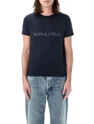 Saint Laurent Reverse Logo Tee