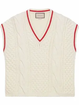 Gucci Waistcoat Vest - Ivory