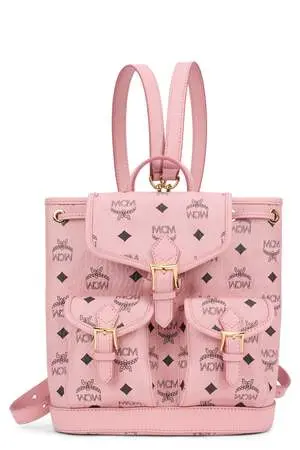 Mcm Mini Monogram Backpack