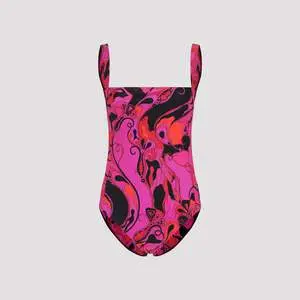 Emilio Pucci Polyamide One-piece Swimsuit - Multicolour