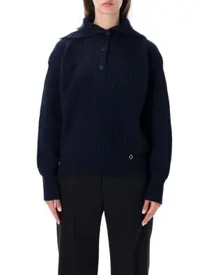 Stella McCartney STELLA MCCARTNEY Cashmere & Virgin Wool Sweater Blu