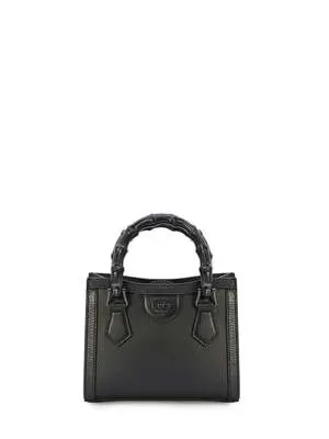 Gucci Diana Mini Tote Handbag - Blackvrv