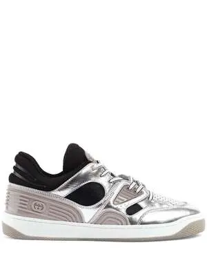 Gucci Designer Sneaker - Silver/bla
