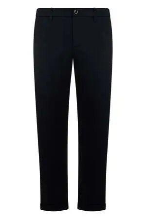 NINE:INTHE:MORNING Bermuda Slim Fit Cotton Pants For - Black