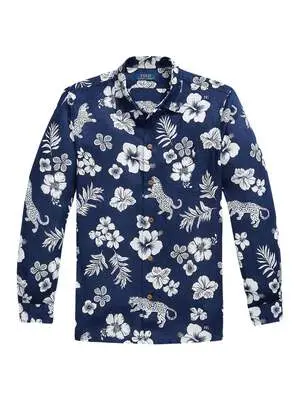 Ralph Lauren Classic Linen Button-up Shirt For