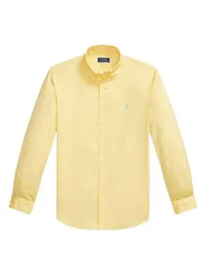 Ralph Lauren Classic Fit Cotton Button-down Shirt - Yellow