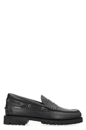 SEBAGO Acadia Leather Loafers With Logo Detail