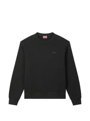 Kenzo Embroidered Logo Sweatshirt - Black