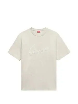 Kenzo Signature Classic T-shirt For - Palegrey