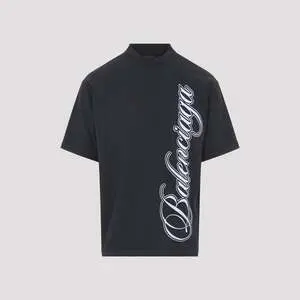 Balenciaga Taped Back Medium Fit T-shirt
