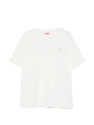 Kenzo Gots-certified Signature Classic T-shirt - Offwhite