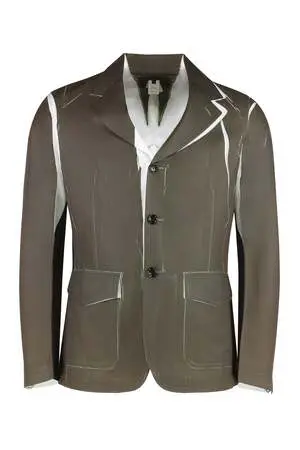 Comme Des Garçons Single-breasted Three-button Jacket