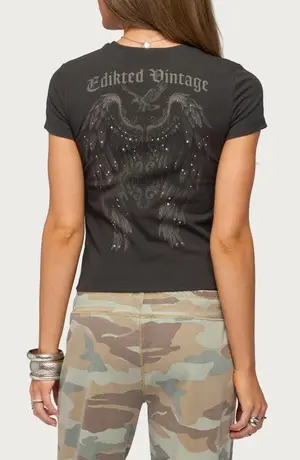 EDIKTED Studded T-shirt