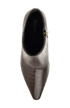 Calvin Klein Promise Kitten Heel Bootie - Brown