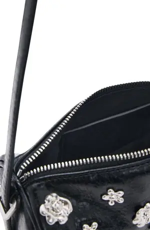 Desigual Small Faux Leather Barrel Shoulder Bag