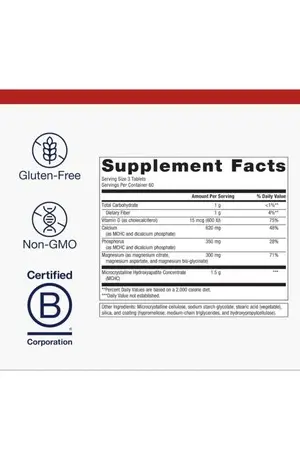 METAGENICS Bone Builder Comprehensive Strength Wellness Supplement 180 Tablets